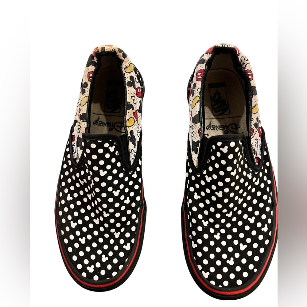 Vans X Disney Collaboration Mickey Mouse Slip On Snea… - Gem